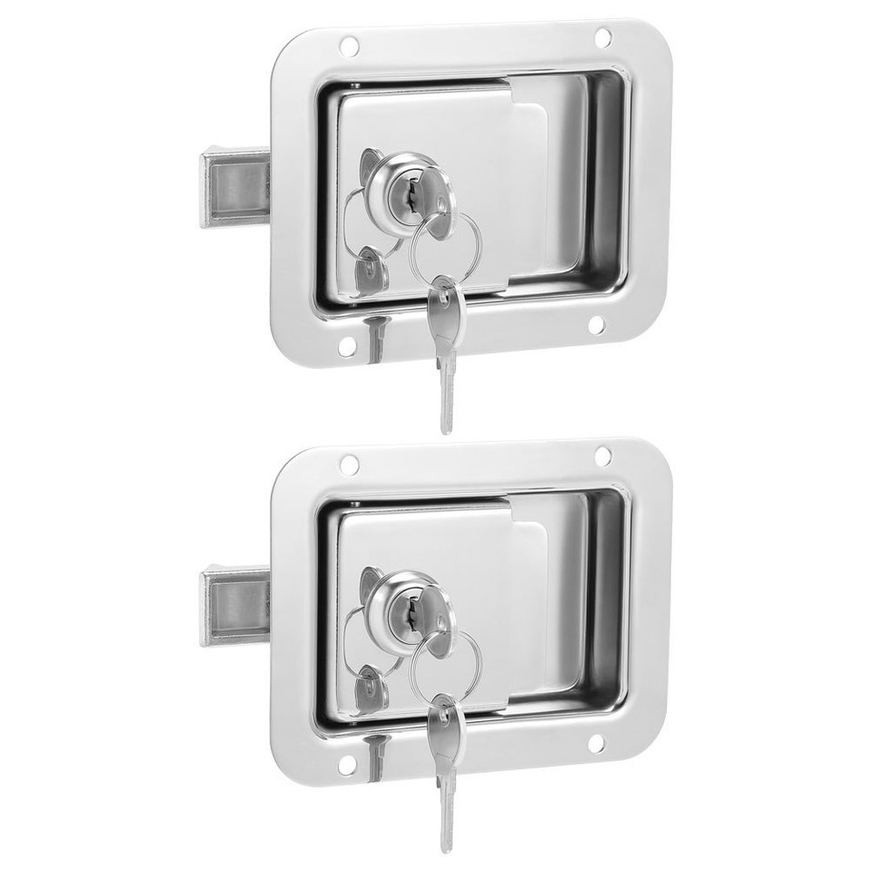 Trailer Paddle Handle Latch Vehicle Hidden Door Boat Anti-rattle | eBay ...