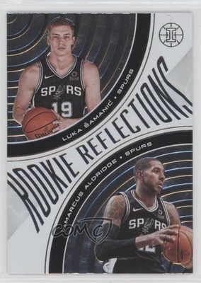 2019 Panini Illusions Rookie Reflections Luka Samanic LaMarcus Aldridge ...