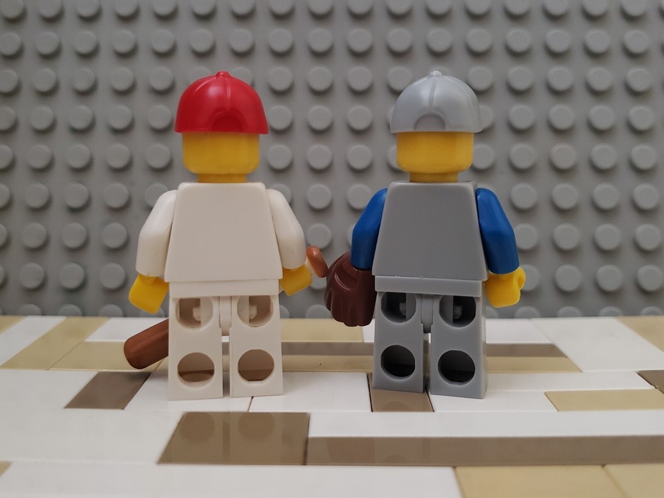 LEGO Baseball Player Minifigures (Collectible Series 3 & 10) Stackers ...