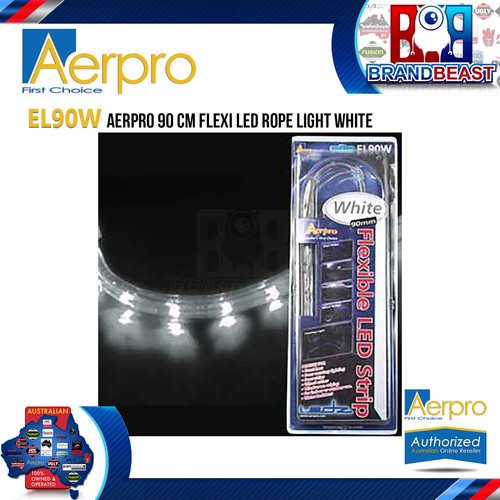Aerpro EL90W 90cm White Flexi LED Rope Light | eBay