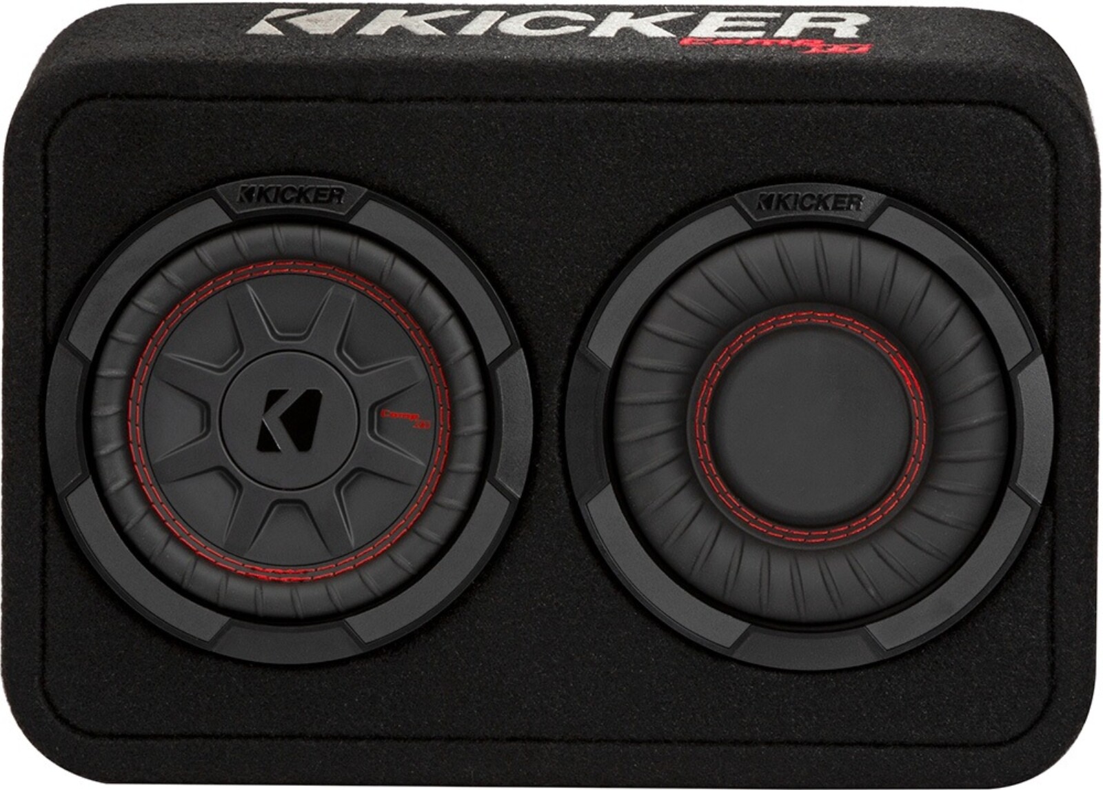 KICKER 48TCWRT672 CAR/TRUCK 6.75" COMPRT BOXED SUBWOOFER LOADED ...