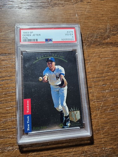 1993 DEREK JETER SP FOIL ROOKIE CARD #279 PSA 4 | eBay