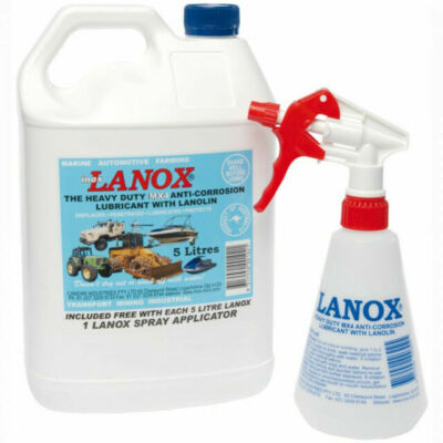 Inox MX4 - Lanox Lanolin Lubricant Spray 5L + Free Applicator (MX4-5 ...