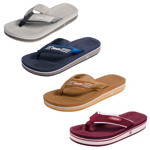 Islander Men Women All-Weather Comfortable Beach Flip-Flop Sandals ...