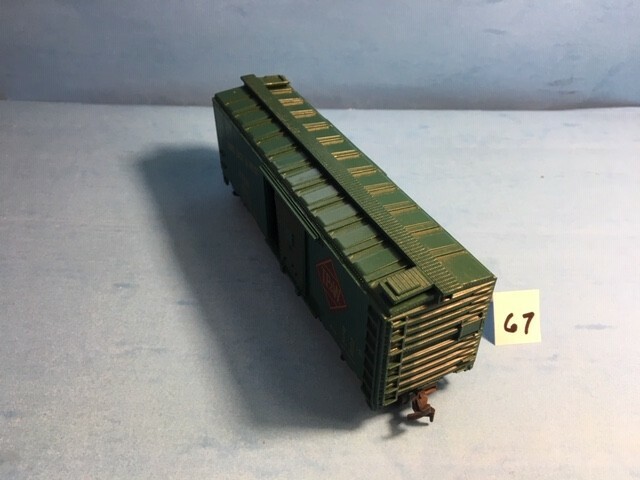 HO Scale RR "T,P, & W" Green Box Car | eBay