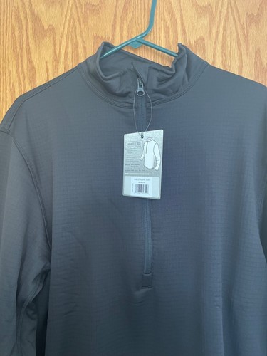 Condor 603 Tactical Base Layer II Zip Thermal Fleece Pullover, Black ...