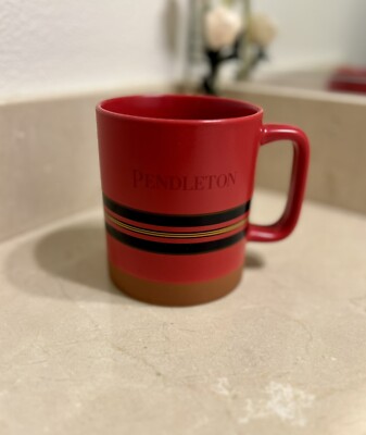 Pendleton National Parks Collectible Red Mug, 18 Oz Ceramic Mug | eBay