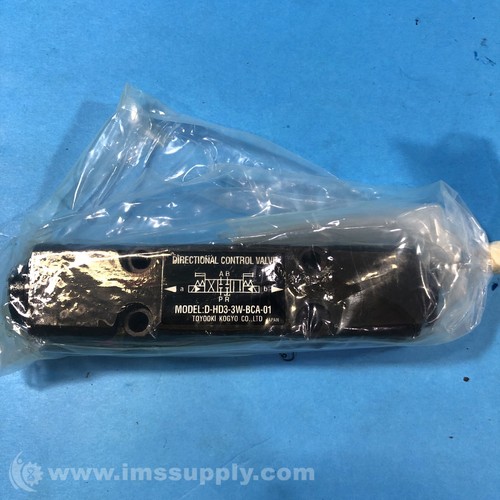 Toyooki Kogyo D-HD3-3W-BCA-01 Directional Control Valve FNIP | eBay