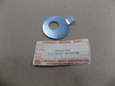 NEW OEM KAWASAKI LEFT HAND CHAIN ADJUSTER / 33040-035 / MB1 MB1A | eBay
