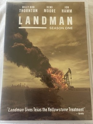 Landman 3 DVD set Season 1 Billy Bob Thornton Jon Hamm Taylor Sheridan ...