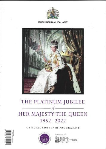 Official Platinum Jubilee Programme of Queen Elizabeth 2 1952-2022 (70 ...