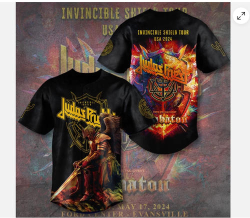 Judas Priest Baseball Jersey HOt shirt for baseball jersey, 3d gift ...