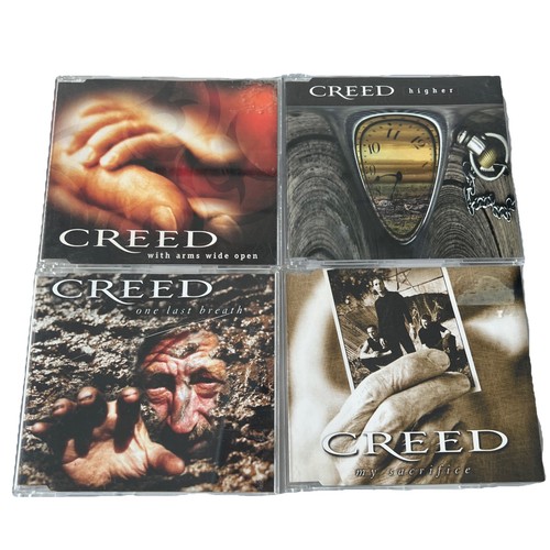 Creed CD Singles 90s 00s Rock Music Australian Edition Bonus Tracks ...