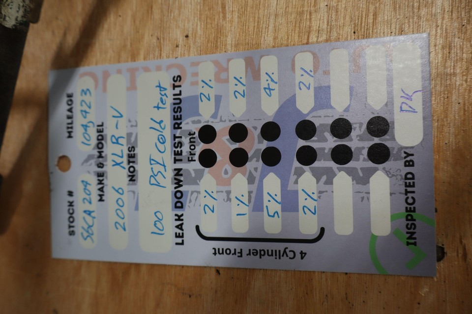 06-09 Cadillac XLR 4.4L Supercharged Northstar V8 (LC3) Engine W ...