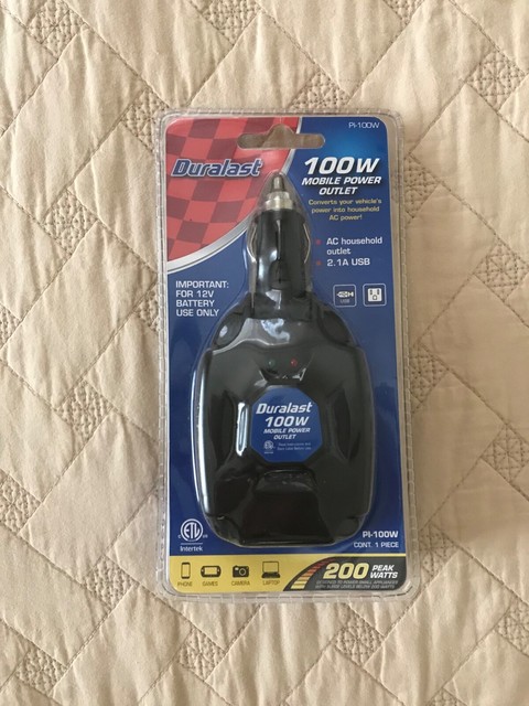 Duralast 100 Watt Mobile Power Outlet Pi-100w for sale online | eBay
