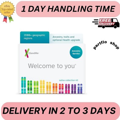 23andMe Ancestry Service DNA Test Kit with Personalized Genetic Reports ...