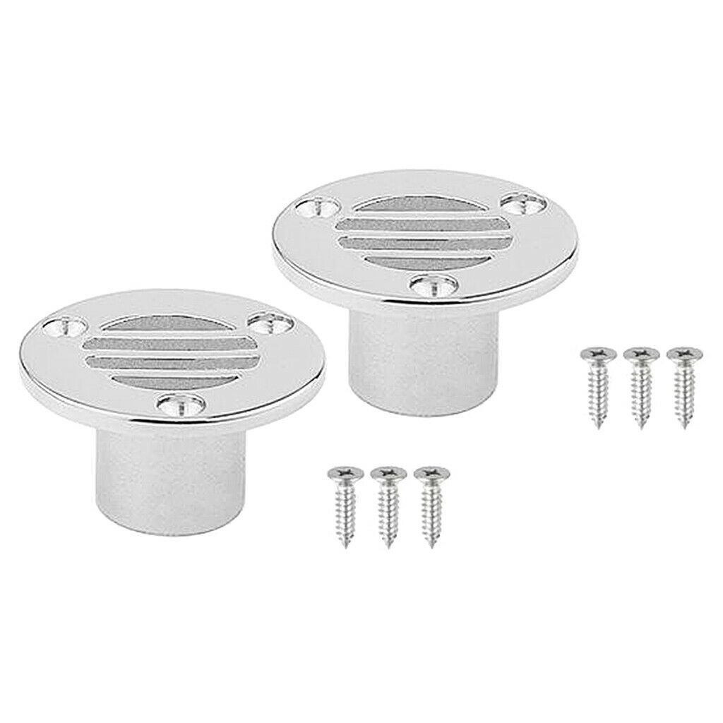 2PC Boat Floor Deck Drain Marine Grade Compact for Ship Yacht Deck ...