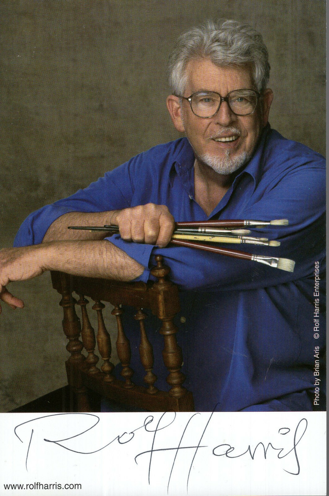 ROLF HARRIS HAND SIGNED 4x6 COLOR PHOTO+COA GREAT AUTHOR+ARTIST | eBay