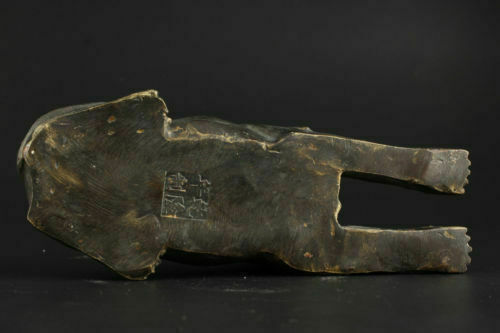 Old Vintage Shang dynasty bronze Egypt Pyramids Sphinx Statue peace ...