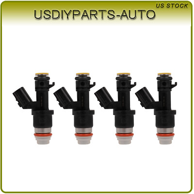 4 Fuel Injectors for Honda CR-V Civic Acura TSX ILX 2.4L 16450-R40-A01 ...