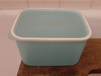 Tupperware 5779A Quadro 1,3 L Behälter Vorratsdose mit Deckel 5781 Mint ...
