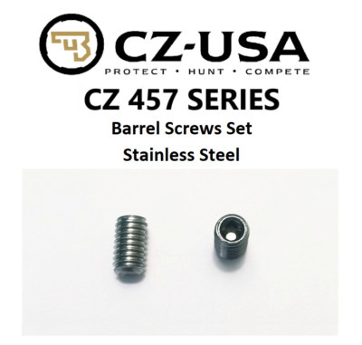 CZ 457 Barrel Screw, Stainless Steel Replacement Set, UPGRADED ...