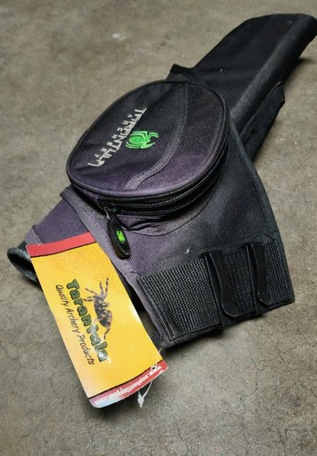 Tarantula Q008RHBK BLACK Three-Tube Arrow Quiver, Right Hand | eBay