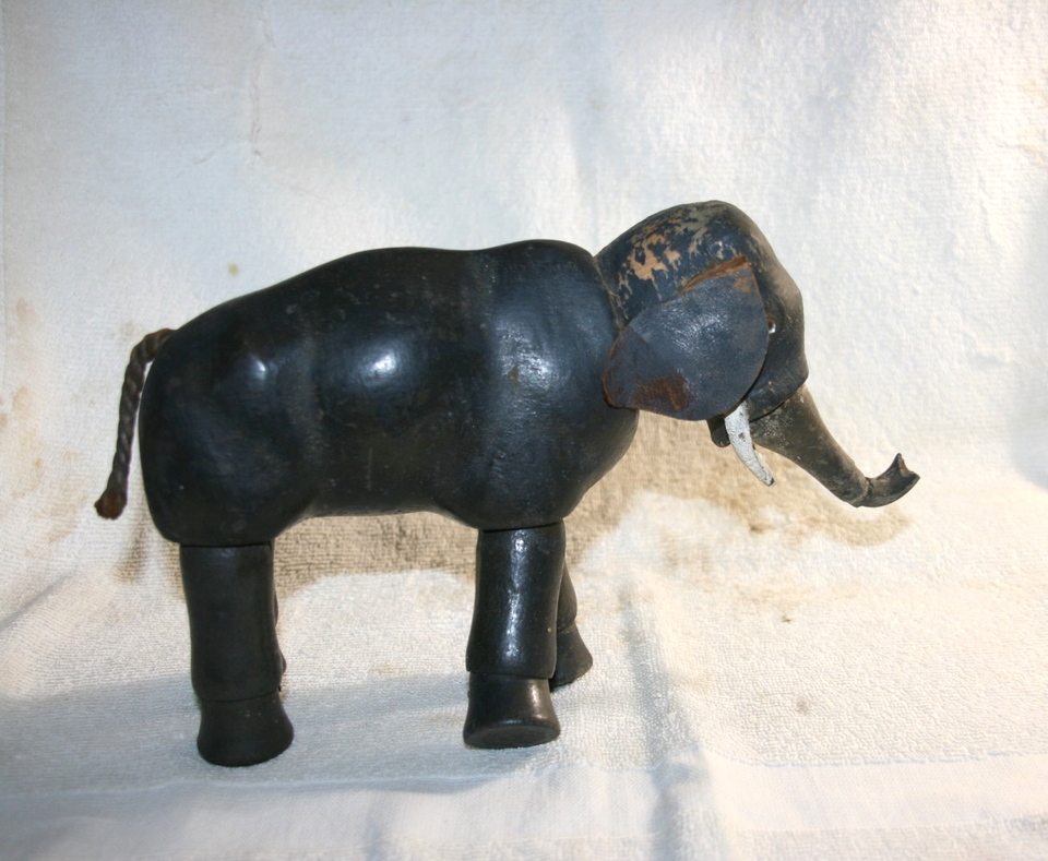 Vintage Schoenhut Humpty Dumpty Circus Wooden Elephant Toy Germany 1930 ...