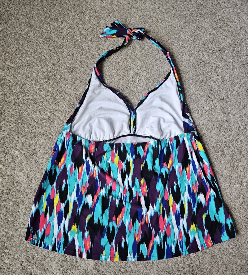 Catalina Tankini Swim top Size 2X (18W-20W) NWT Plus Size Swimwear ...