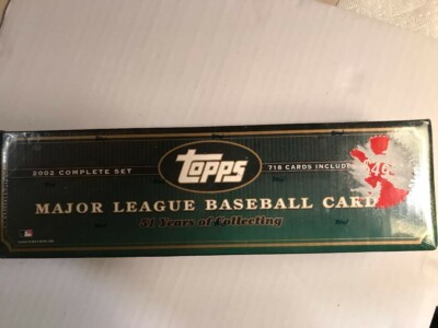 TOPPS 2002 Major League Baseball Complete Unopened Set, Never touched ...