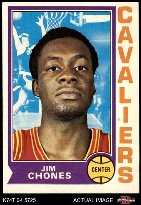 1974 Topps #6 Jim Chones Cavaliers Marquette 7 - NM | eBay