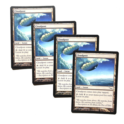 4x Cloudpost LP Mirrodin Playset MTG See Photos Magic the Gathering | eBay