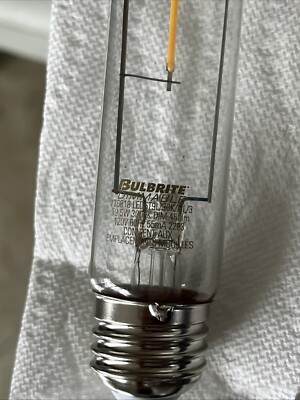 Bulbrite 40Watt Equivalent T9 Clear Dimmable Edison Light Bulb Warm ...