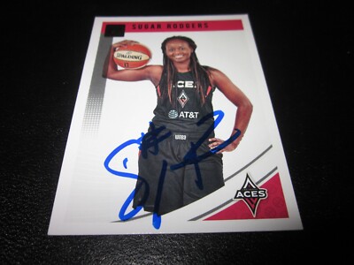 SUGAR RODGERS SIGNED AUTOGRAPHED 2019 DONRUSS WNBA CARD # 15 | eBay