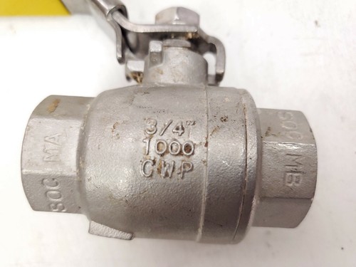 SHARPE 3/4" 1000 CWP 501476 Full Port Ball Valve CF8M 201 | eBay