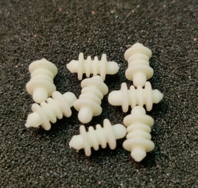 LIONEL PANTOGRAPH INSULATOR 8EA WHITE RUBBER GG1 BI-POLAR RECTIFIER USA ...