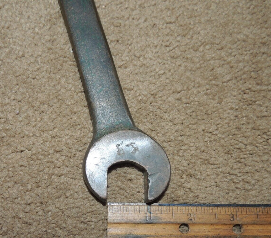 VINTAGE 14-1/2" BERYLCO 7/8" SAE, 1/2"USS SIZING Iron Workers Spud ...