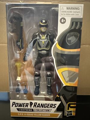 Power Rangers Lightning Collection SPD A-Squad Yellow Ranger | eBay
