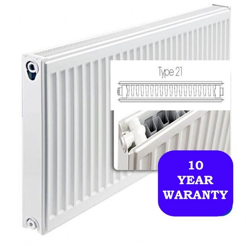 Prorad Type 21 Double Panel Compact Radiator 400mm high | eBay UK