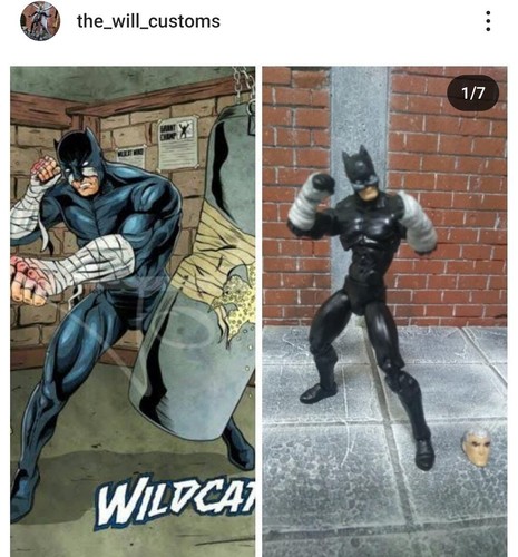 3.75" 1:18 Custom Action Figure Wildcat Jsa Jla DC Comics Marvel ...