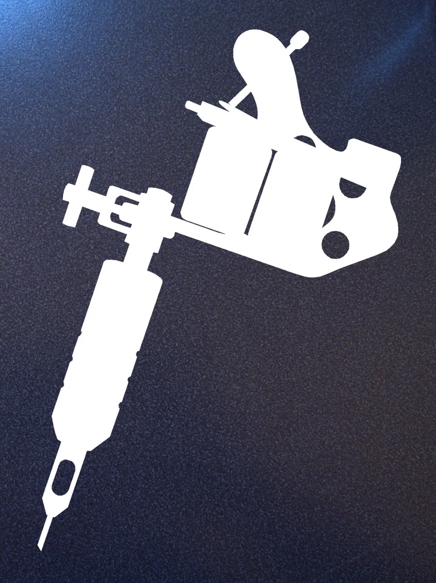 Tattoo Machine Decal