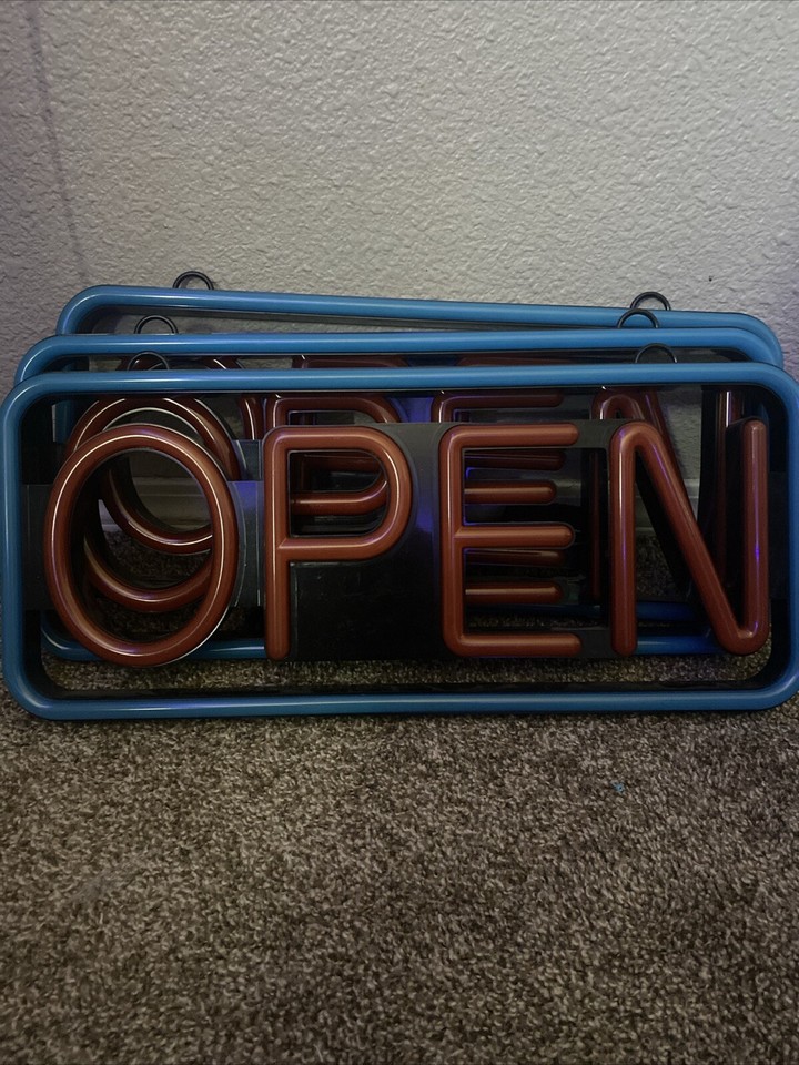Pro-Lite LED Neon Store Window Open Sign 718424512190| eBay