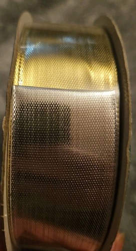 Kirkland Signature Wire Edged 50 Yards Reversible Gold and Silver ...