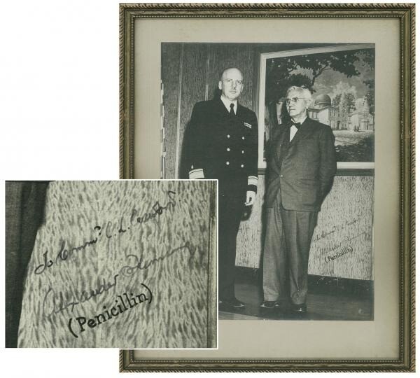 Alexander Fleming Signed Photograph of Original autograph | eBay