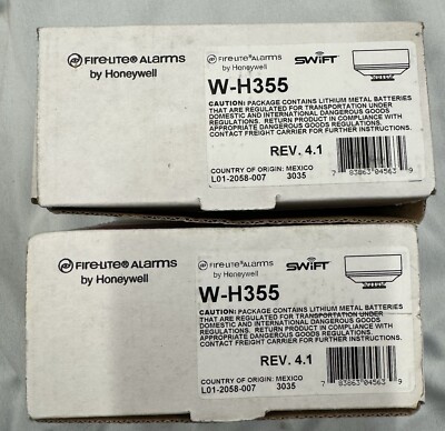 FIrE-LITe@ ALarms by Honeywell FIre uTe*ALarms SWIFT by Honeywell W ...