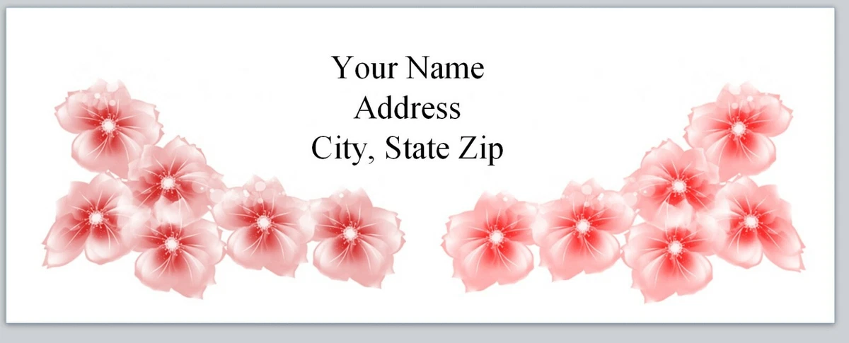 Pink Pretty Label