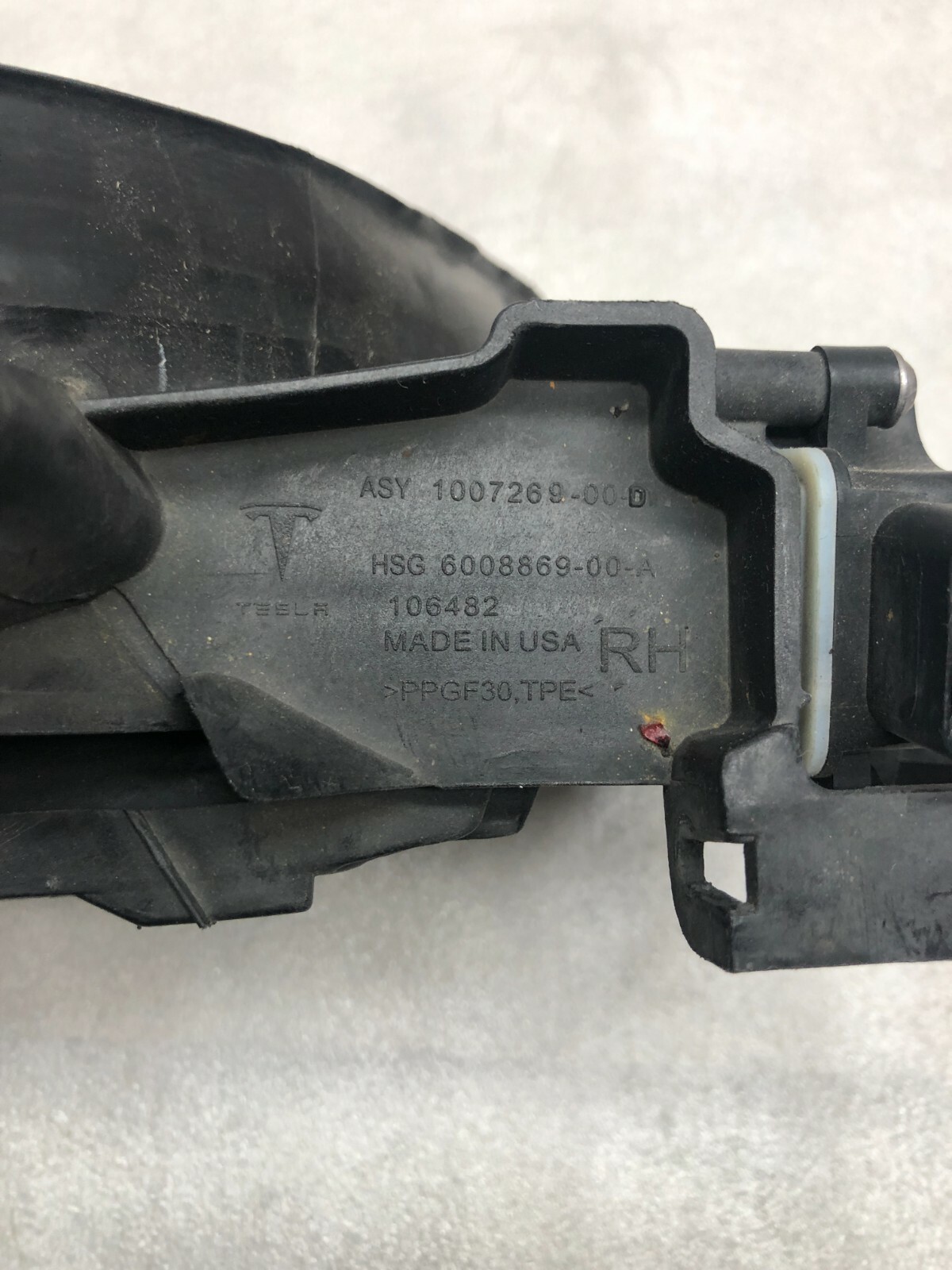 2012-2016 TESLA MODEL S ACTIVE LOUVRE RIGHT HAND PASSENGER 1007269-00-D ...