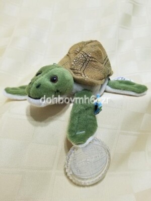 Coca Cola Coke 1998 International Bean Bag Plush Salty Sea Turtle ...