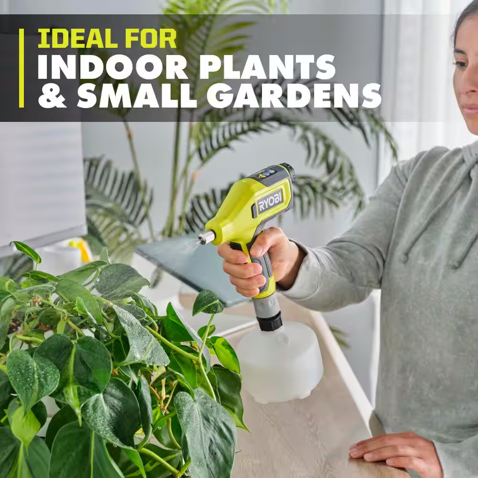 USB Lithium Cordless Compact Sprayer with 2.0 Ah Battery and Charging ...