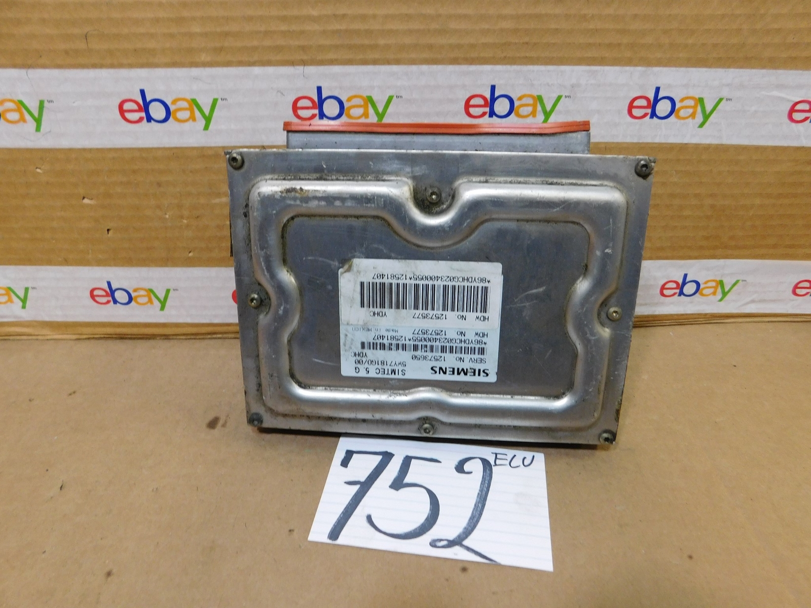 2001 CADILLAC SEVILLE #752 Engine Computer ECM ECU 12573577 | eBay